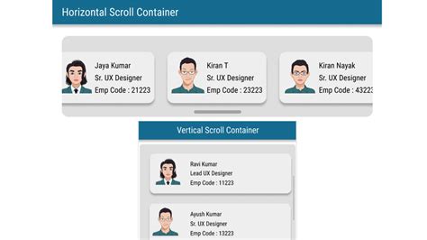 Scroll Container Figma