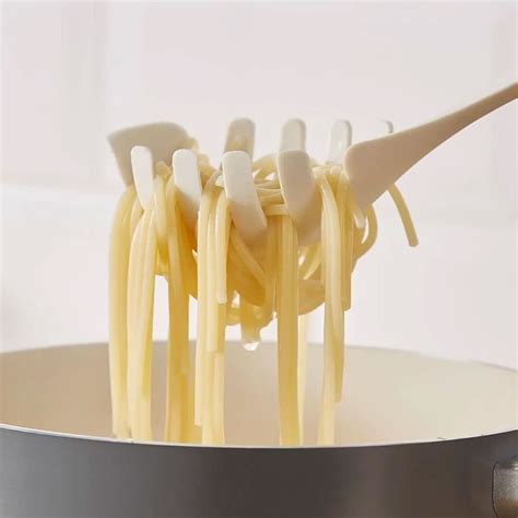 Utensilios Cocina Niln Nrdico 6 Piezas Cesta Mangos Efecto Madera Swan Nordic Blanco 48742