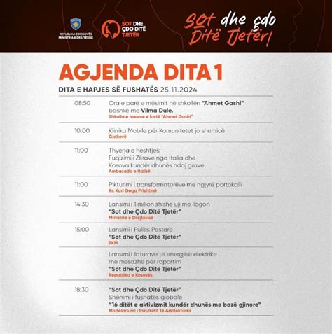 16 Ditët E Aktivizmit Fillon Sot Fushata Kundër Dhunës Me Bazë Gjinore Telegrafi Telegrafi