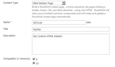 Sandeep Nandey Creating Custom HTML Master Page In SharePoint 2013