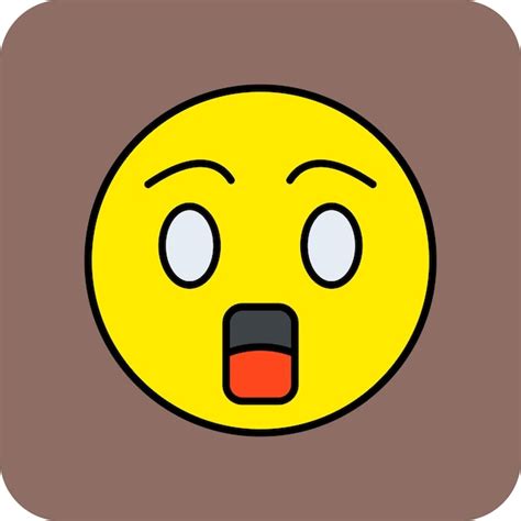 Premium Vector Shocked Icon