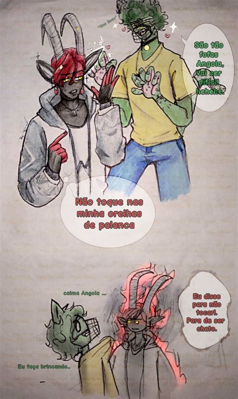 Countryhumans Angola And Brasil Animal Version Comico Brasile