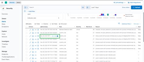 Security Solution `timestamp` Column Action And Alignment Issues · Issue 118989 · Elastic