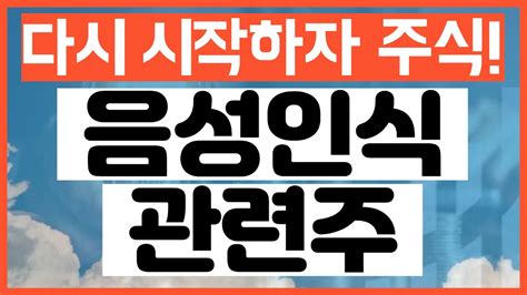 알에프세미naver셀바스ai브리지텍가온그룹블루콤현대모비스파인디지털코콤미디어젠카카오 L 음성인식 관련주 분석 L