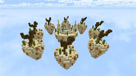 Lucky Islands Maps Minecraft Bedrock