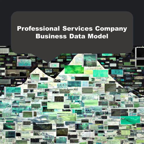 Professional Services Company Business Data Model