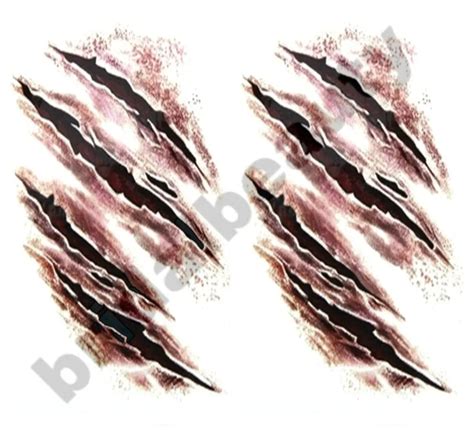 Zombie Scratch Tattoos