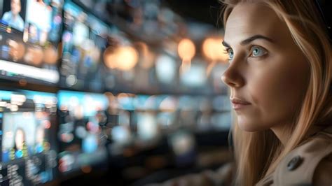 97 000 Woman Monitoring Cctv Cameras Pictures