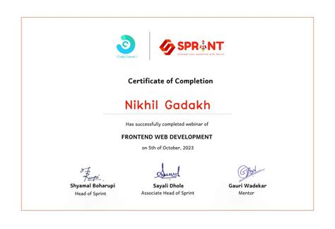 Nikhil Gadakh Posted On Linkedin