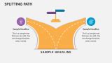 Splitting Path PowerPoint And Google Slides Template PPT Slides