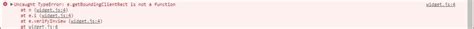 Themes Shopify Error Egetboundingclientrect Is Not A Function In Widgetjs Stack Overflow