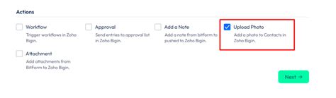 Zoho Bigin Integration With Bit Form