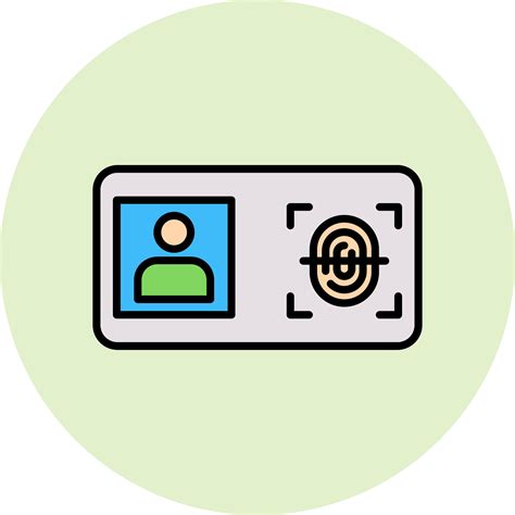 Biometric Identification Vector Icon 32721446 Vector Art At Vecteezy