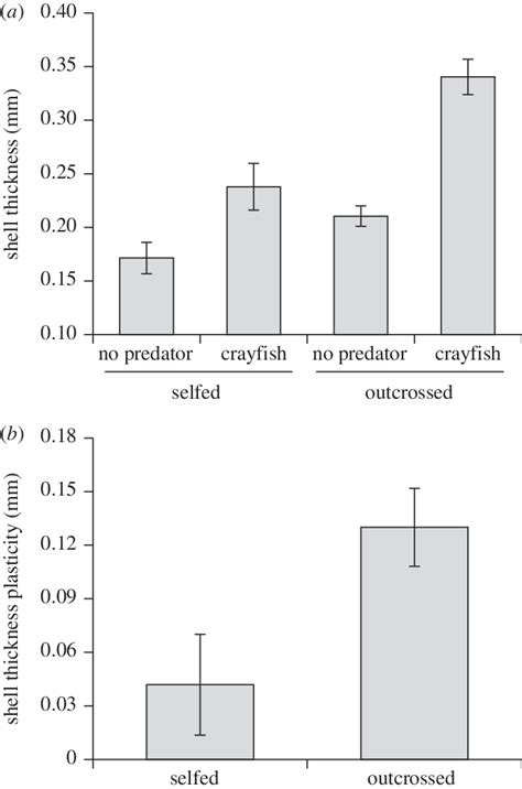 A The Effects Of Mating System Selfed Or Outcrossed And Predation Download Scientific