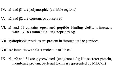 MHC STRUCTURE AND FUNCTION PPTX