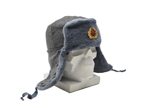 Original Russian Federation Army Ushanka Winter Hat Ear Flaps Etsy