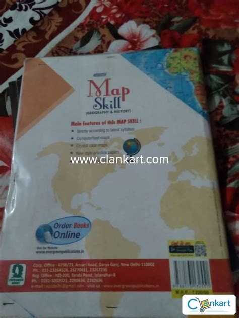 Buy Evergreen CBSE Candid Map Skills Geography And History For Examinations CLASS