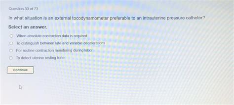 Solved Question 33 ﻿of 73in What Situation Is An External