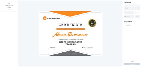 Creating Custom Certificates Of Completion In The Lms