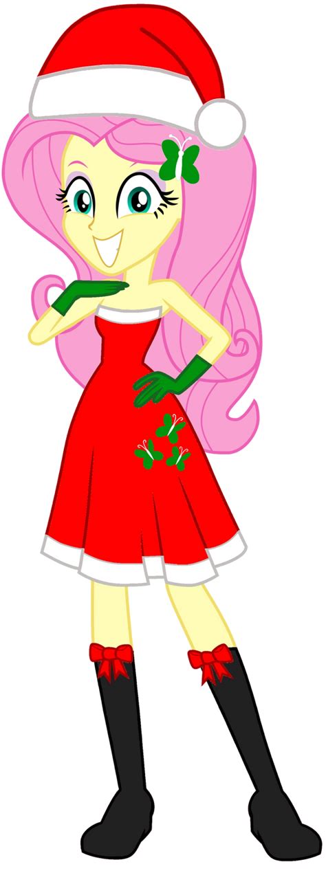 Fluttershy Christmas Outfit By Fireluigi29 On Deviantart
