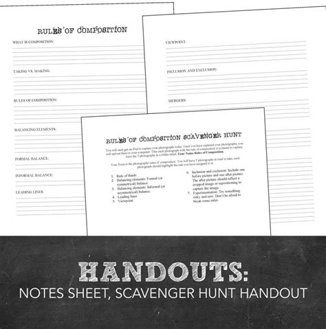 Elements Of Photography Rules Of Composition 2 Photo Activities Look Between The Lines