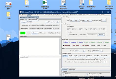 【citespace】从下载到图谱分析 详细教程 Cnki和wos为例—陈同 哔哩哔哩
