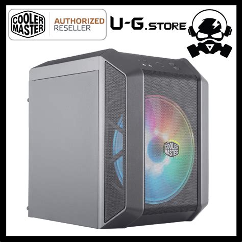 Cooler Master Chassis Mastercase H100 Compact Mini Itx Fine Mesh Ventilation 200mm Argb Fan