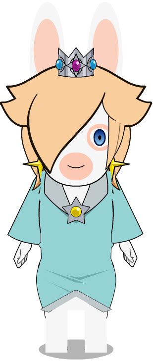 Damiens Kkl Kreations Rabbid Rosalina By Damienangrybirds On Deviantart