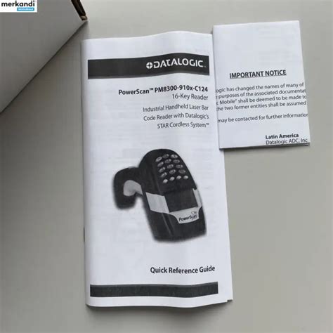 Datalogic Powerscan M8300 Wireless Barcode Scanner No Cradle And Batt Bulgaria New The