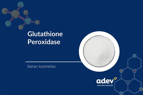 Glutathione Peroxidase Dalam Kosmetik And Skincare Pt Adev
