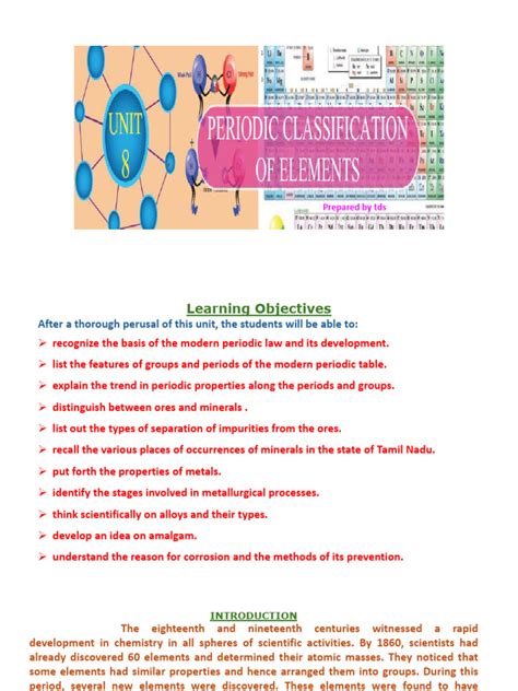 Periodic Classification Pdf Ion Ionic Bonding