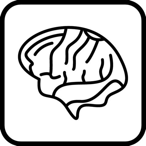 Icono De Vector De Cerebro 40234532 Vector En Vecteezy