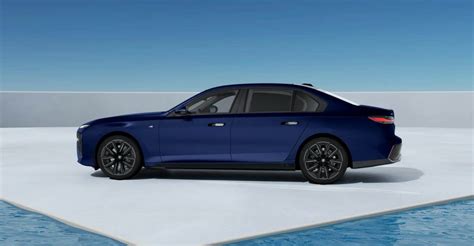 2023 Bmw 7 Series Now Available In Individual Frozen Tanzanite Blue