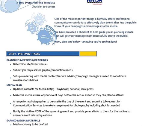 Event Outline Template Event Planning Template Templates How To Plan