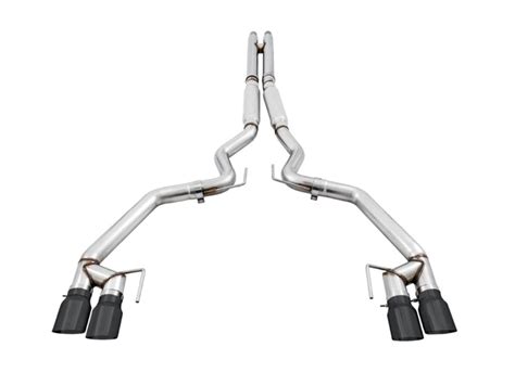 Awe Tuning 2018 Ford Mustang Gt S550 Cat Back Exhaust Track