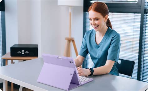 Amazon Com Hamile For IPad 9th Generation Case With Keyboard 10 2 Inch