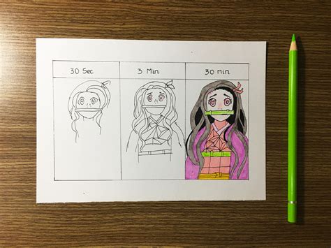 Cách Vẽ đáng Yêu đơn Giản Nezuko Cute Drawing Easy Cho Người Mới Bắt đầu