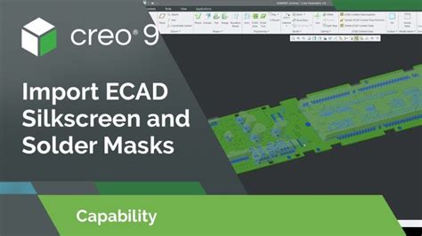 Thomas Diehl On Linkedin Import Ecad Silkscreen And Solder Masks Creo 9