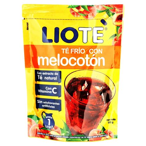 Comprar Bebida En Polvo Lio Té Melocotón 100 G Walmart Costa Rica