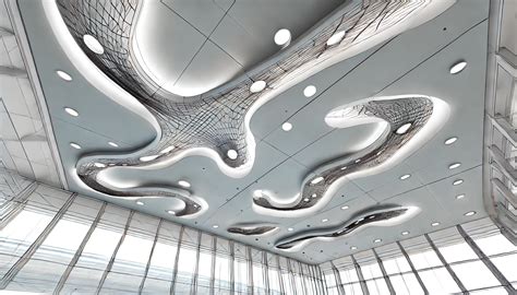 Parametric Ceiling Design Wild Parametric Ceilings You Wont Believe