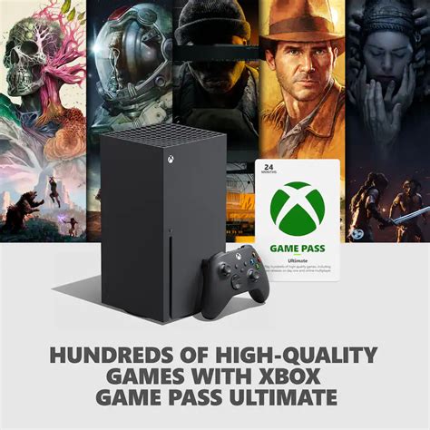 Xbox Series X 1tb With 24 Months Of Xbox Game Pass Ultimate Bundle Xbox