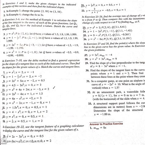 Solved Tangent Lines In Exercises And Make The Given Chegg