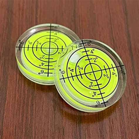 6pcs Circular Bubble Spirit Levels Rv Levelers 32mm Rv Standard Levels Leveling Tools For Travel