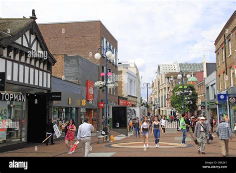 Clarence St And Bentalls Centre Shopping Mall Kingston Upon Thames