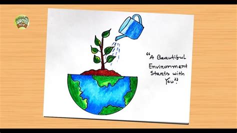 How To Draw School Environment