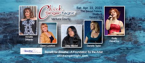 Chick Singer Night Ventura County · Jodi Farrell
