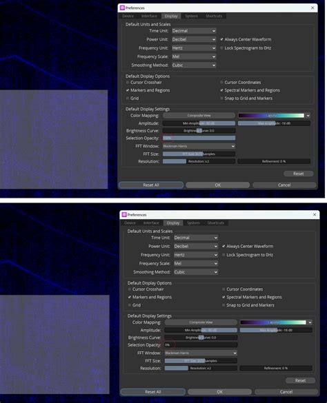 Selection Opacity Not Setting Spectralayers Steinberg Forums