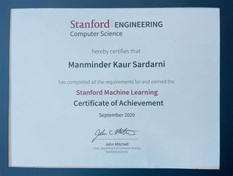 Stanforduniversity Andrewng Machinelearning Artificialintelligence