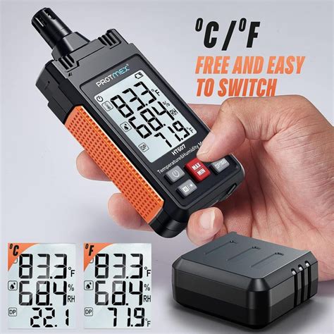 Protmex HT607 Temperature Humidity Meter Review Testing Measuring And Inspecting Equipment