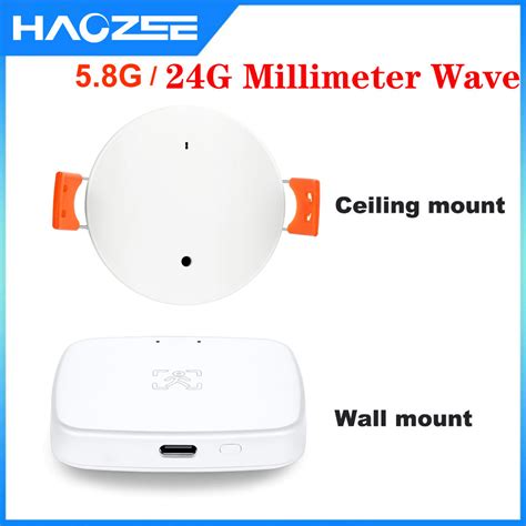 Jual Tuya Wifi Zigbee Human Presence Detector Smart Human Body Pir Sensor Radar Detector